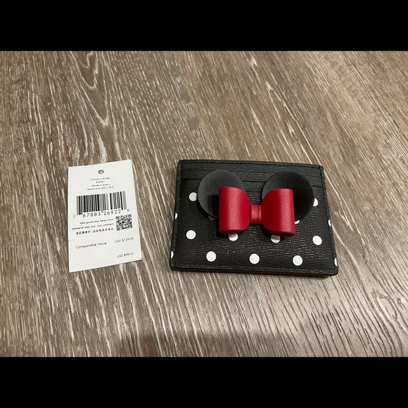 kate spade | Accessories | Kate Spade Minnie Mouse Card Holder | Poshmark